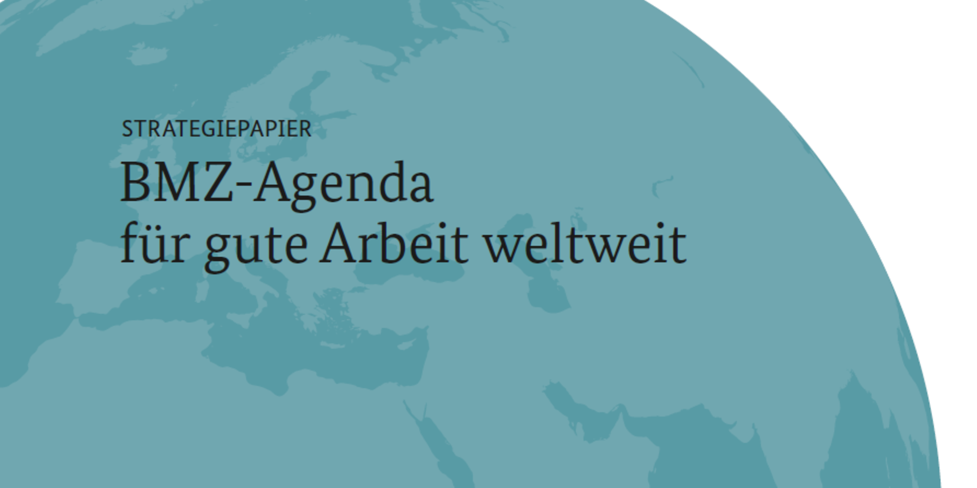 Strategiepapier: BMZ-Agenda für gute Arbeit weltweit | BMZ